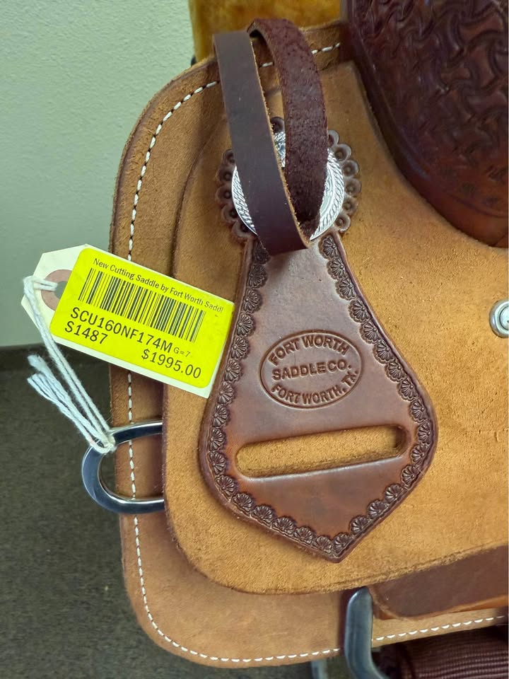 Cutting Saddle by Fort Worth Saddle Co – Flywerks